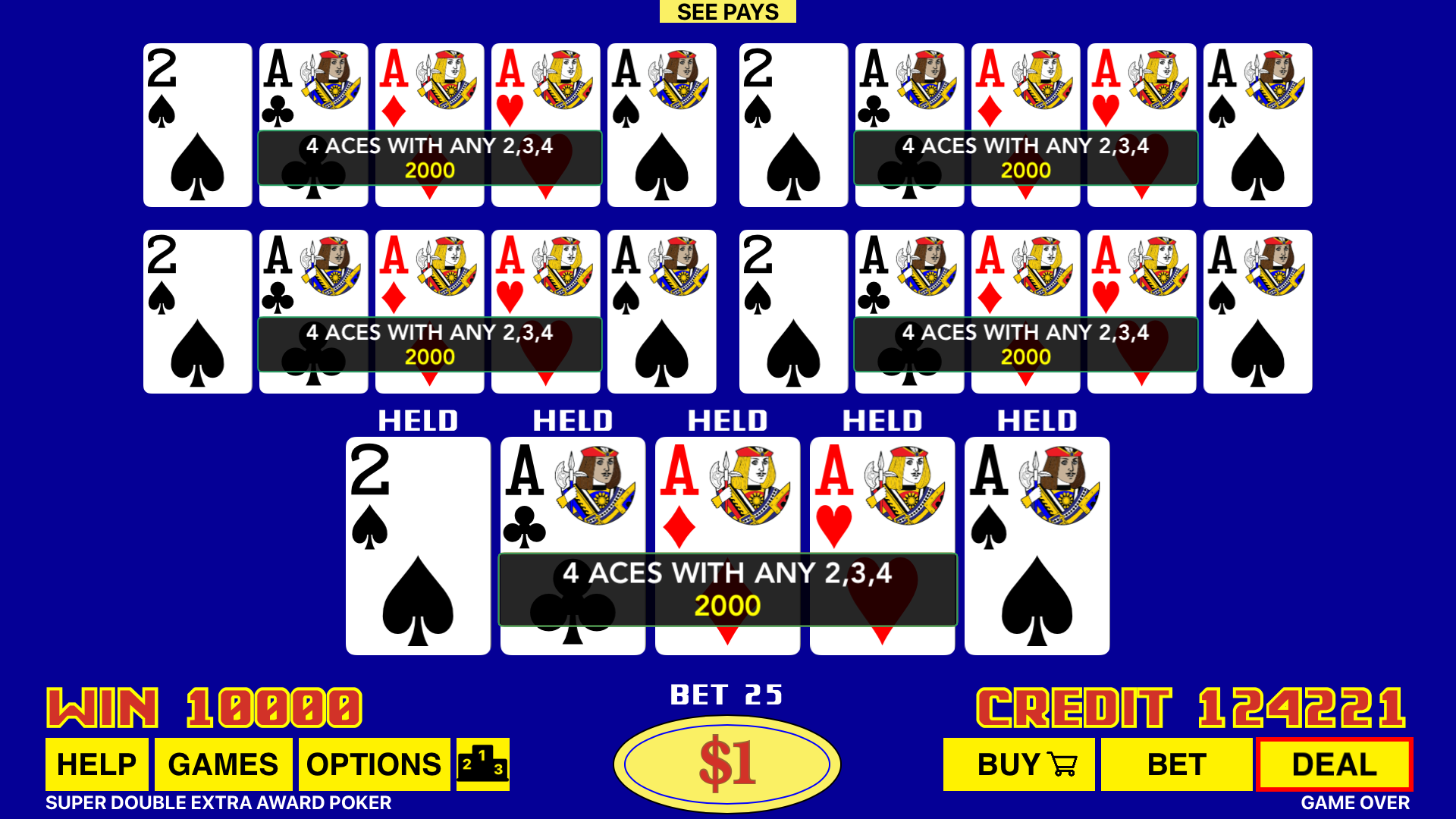 The Classic Video Poker for Apple TV – IT Gear LLC